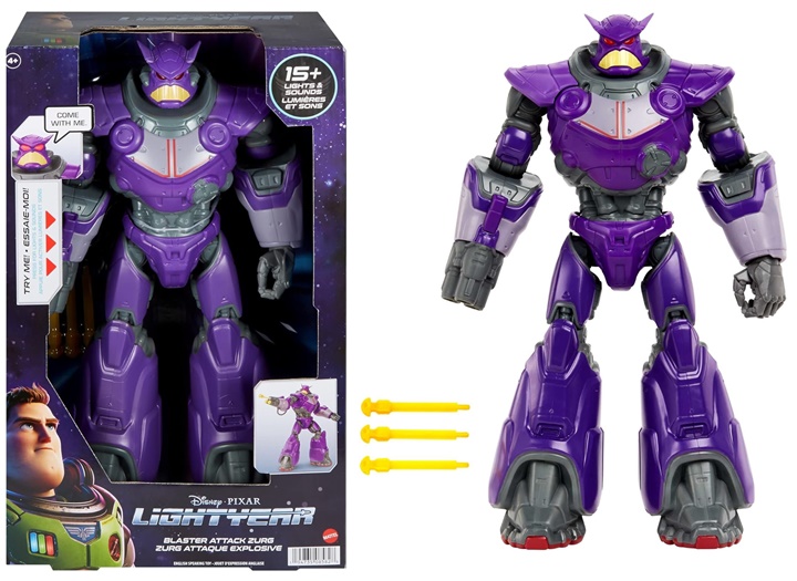 Buzz Astral Lightyear Figúrka Mega Zurg Deluxe 36 cm od Mattel ...